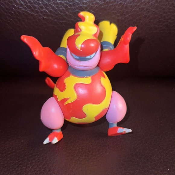 Pokemon | Toys | Tomy Pokemon Figure Toy 207 Magmortar Nintendo | Poshmark
